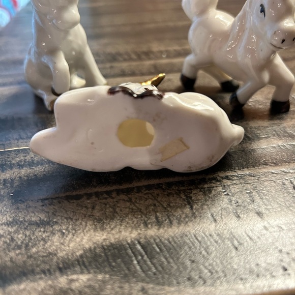 Vintage | Accents | Vintage Porcelain Unicorn Figurines Set Of 3 ...